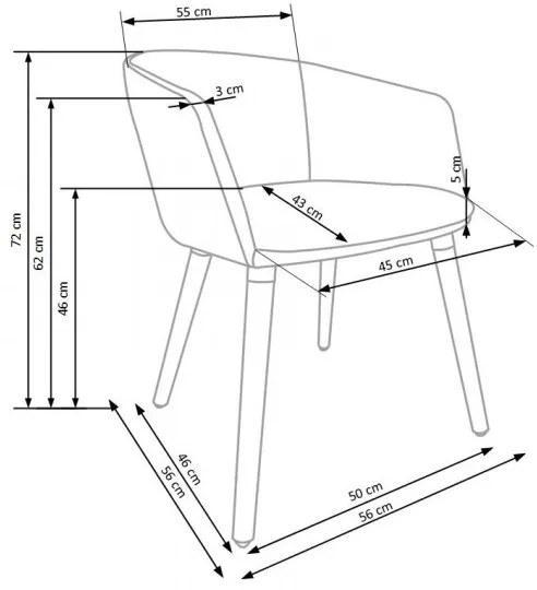 Jídelní židle Augusta
