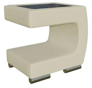 Noční stolek Umaru, Strana: levá, Barva:: ekokůže Soft 029