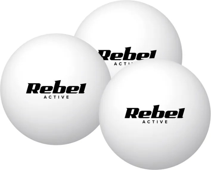 Sestava pálek, míčků a sítě pro stolní tenis REBEL RBA-4001