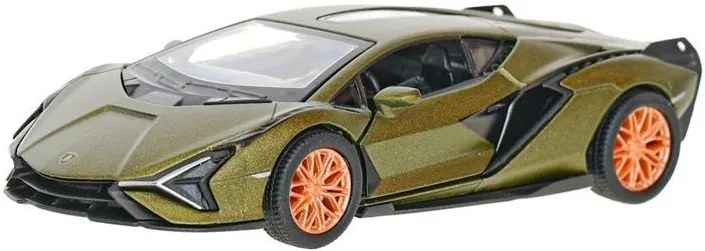 Mikrotrading auto lamborghini sian 12,5 cm 1:40 kov zpětný chod