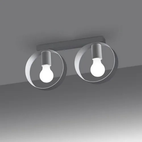 Stropní svítidlo SOLLUX TITRAN 2 bílé E27 2x60W bez žárovky SL.1135