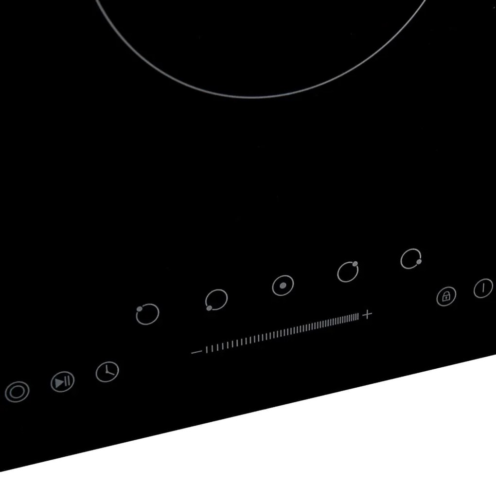 vidaXL Marketos Keramická varná deska s 5 hořáky dotykové ovládání 77 cm 8500 W