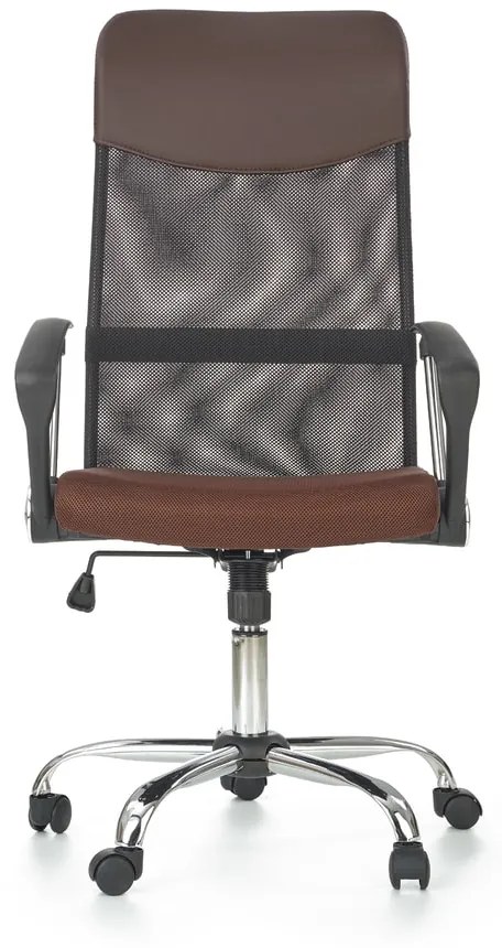 Halmar Kancelářská židle VIRE, hnědá/černá