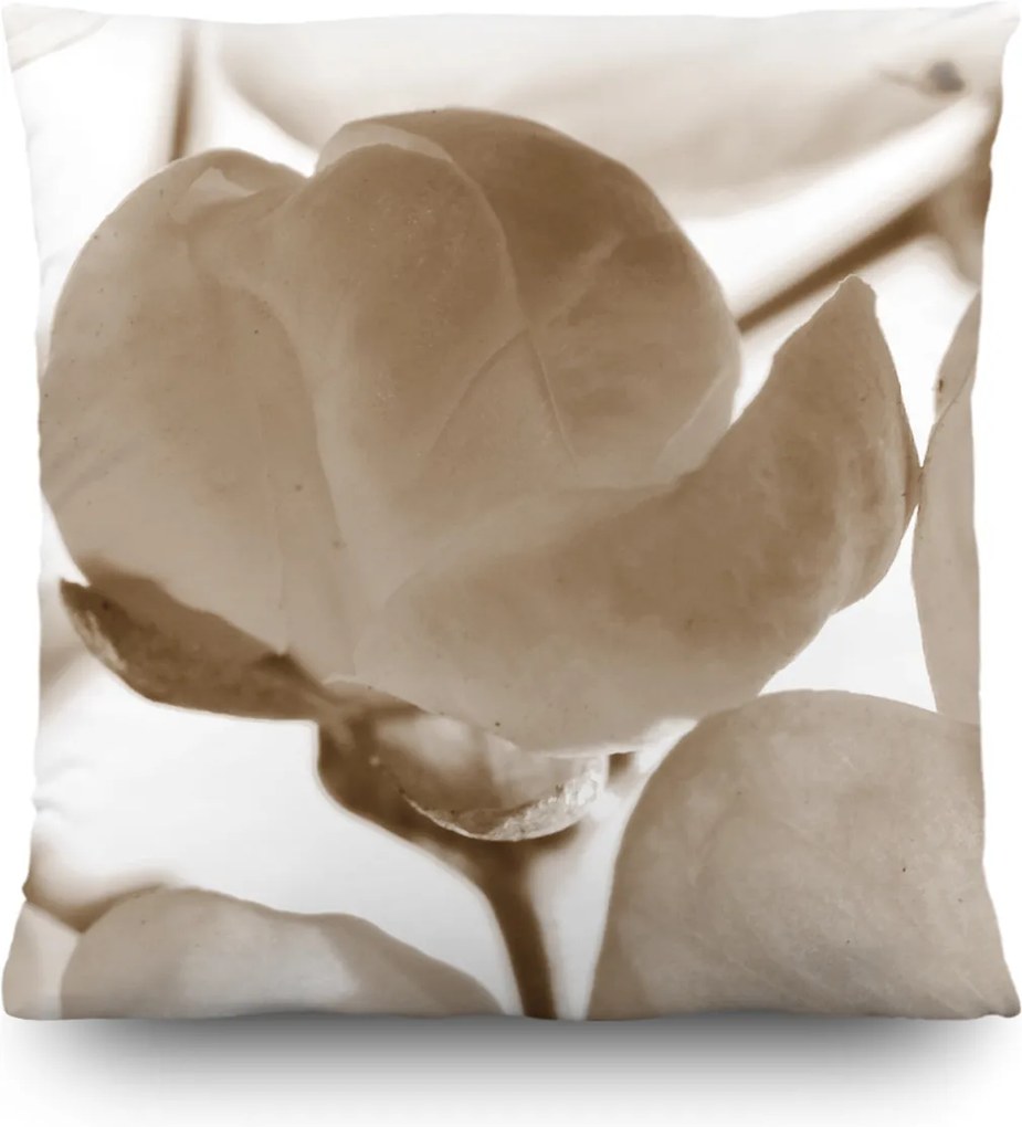 Dekorační foto polštářek Květy jabloně, 45x45cm, CN3613