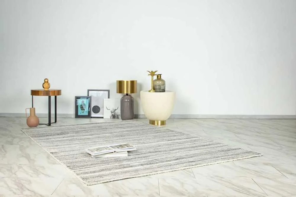 Lalee Kusový koberec Trendy 406 Silver Rozměr koberce: 160 x 230 cm