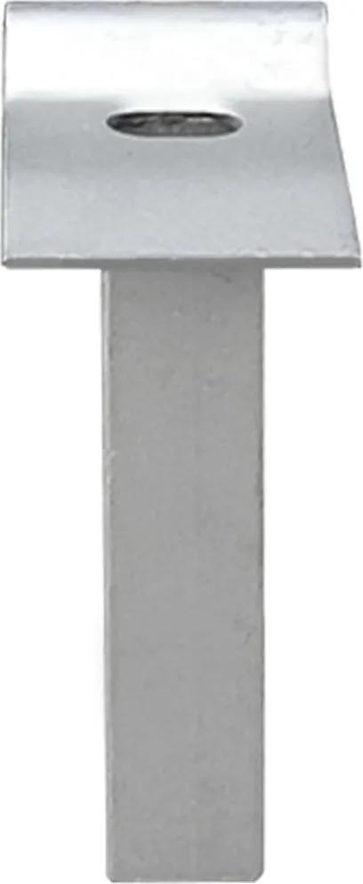 vidaXL Zahradní plotová brána pozinkovaná ocel 289 x 175 cm šedá [143366]