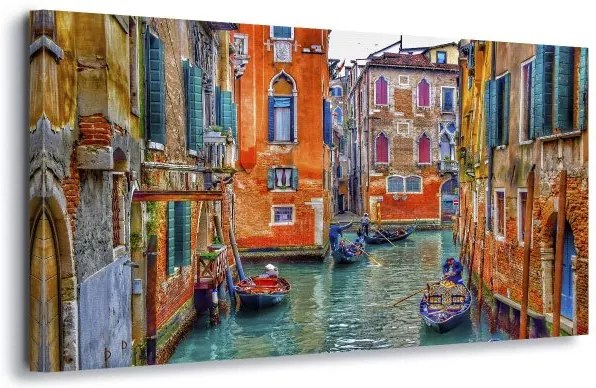 GLIX Obraz na plátně - Venice Colours 60x40 cm
