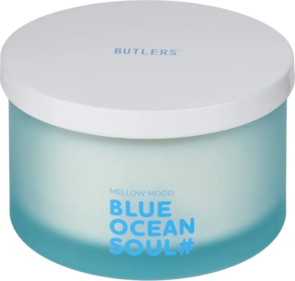 Butlers MELLOW MOOD Vonná svíčka Blue Ocean Soul