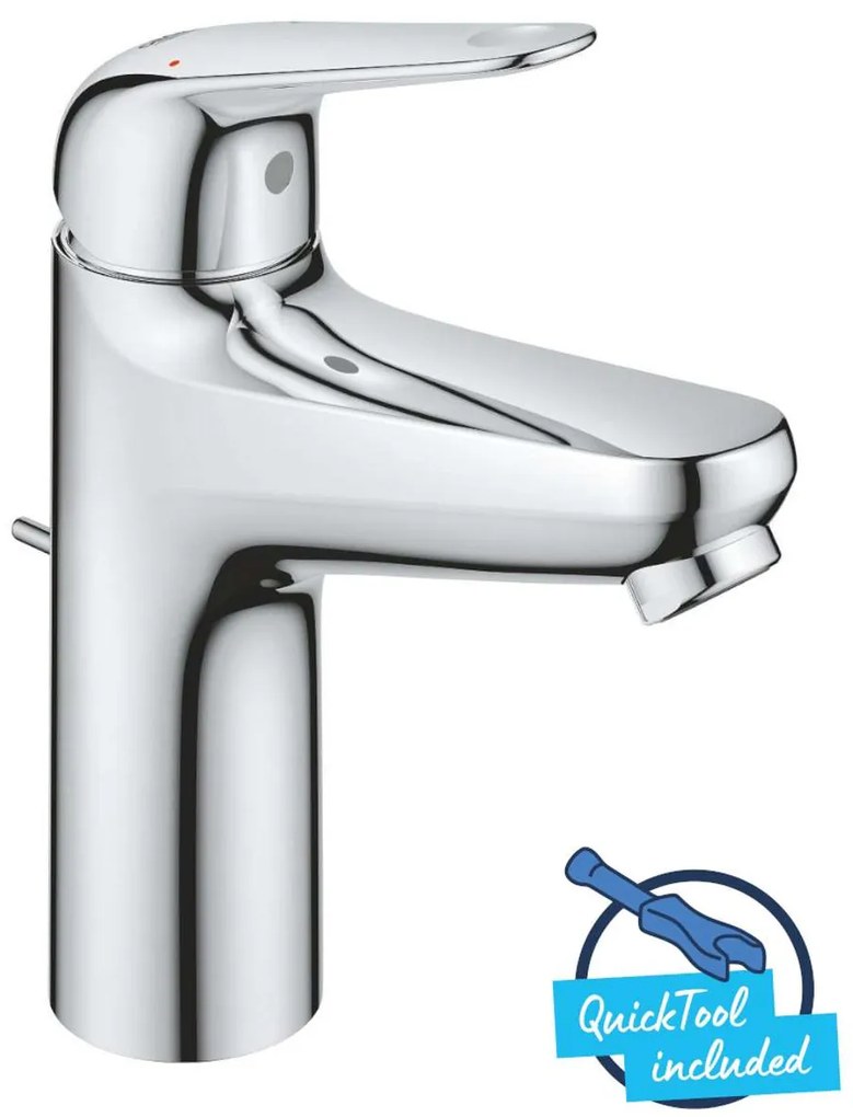 Grohe Swift - Umyvadlová baterie s výpustí, chrom 24325001