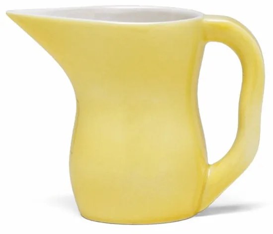 Žlutá kameninová mléčenka Kähler Design Ursula, 420 ml