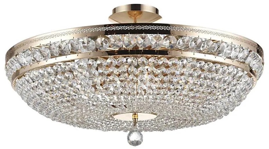 Maytoni DIA700-CL-12-G - Stropní svítidlo OTTILIA 12xE14/60W/230V
