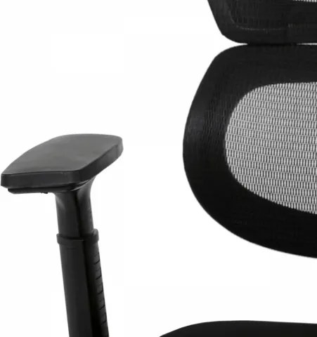 Kancelářská židle ergonomická černá KA-K2080 BK