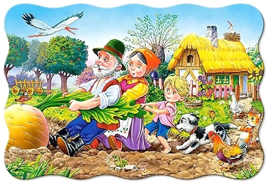 Castorland puzzle o velké řepě maxi 20 dílků