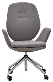 RIM Kancelářská židle MUUNA MU 3101.04 bez krytek područek GALERIE - Čalounění Rim LÁTKY 2 / ERA Barva plastu RIM bílý plast