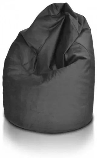 Sedací vak hruška Sako XL polyester TiaHome - černá