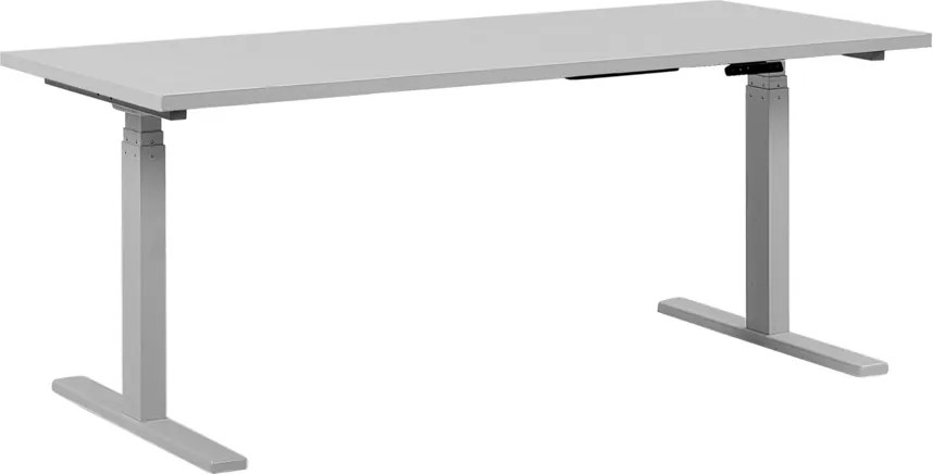 Elektricky nastavitelný psací stůl 180x80 cm bílý UPLIFT II