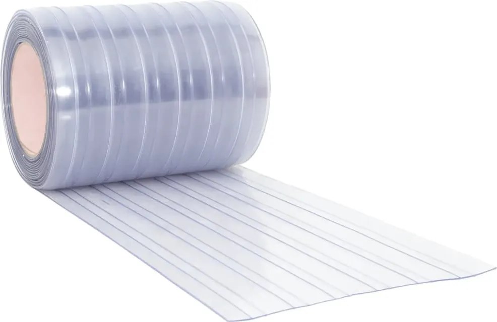 Závěs do dveří průhledný 300 mm x 2,6 mm 10 m PVC 153863