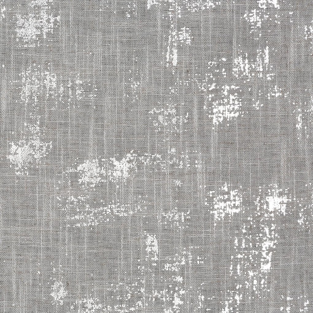 ZÁVĚS NA PÁSCE INES 140X270 CM STŘÍBRNÁ