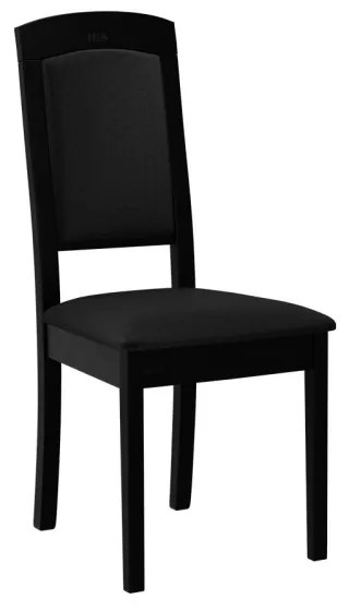Čalouněná jídelní židle Heven XIV, Barva dřeva: černý, Potah: Zetta 297