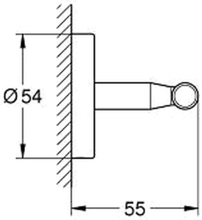 Grohe BauCosmopolitan - Dvojháček, chrom 40461001