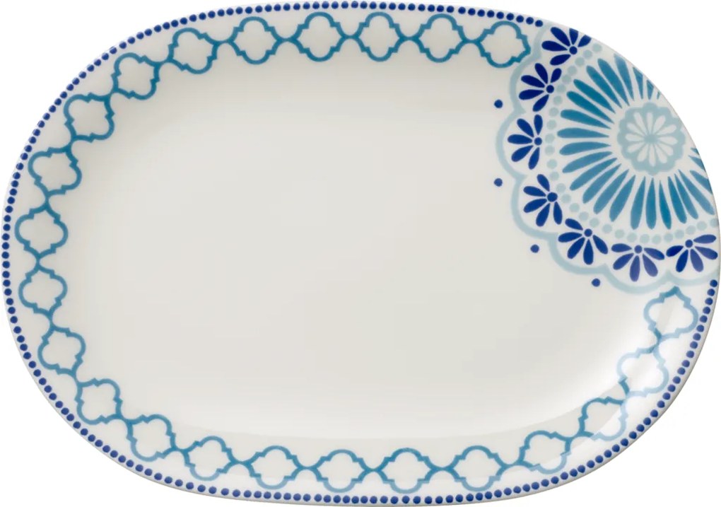 Villeroy&Boch Tea Passion Medina oválný přílohový talíř, 24cm, sada 2ks