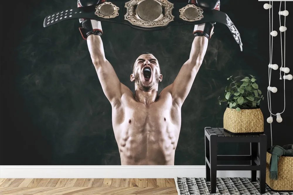 Fototapeta Vítězný Boxer Hladký vinyl 104x70.5