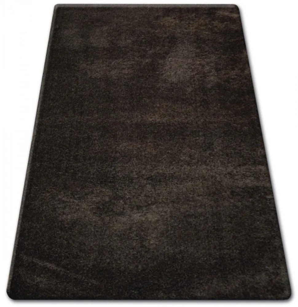 Luxusní kusový koberec Shaggy Azra hnědý, Velikosti 120x170cm