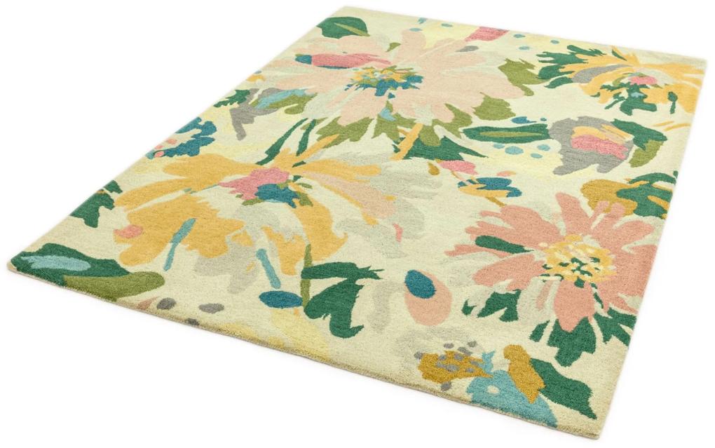 Barevný  koberec Jigsaw Floral Pink Rozměry: 200x290 cm