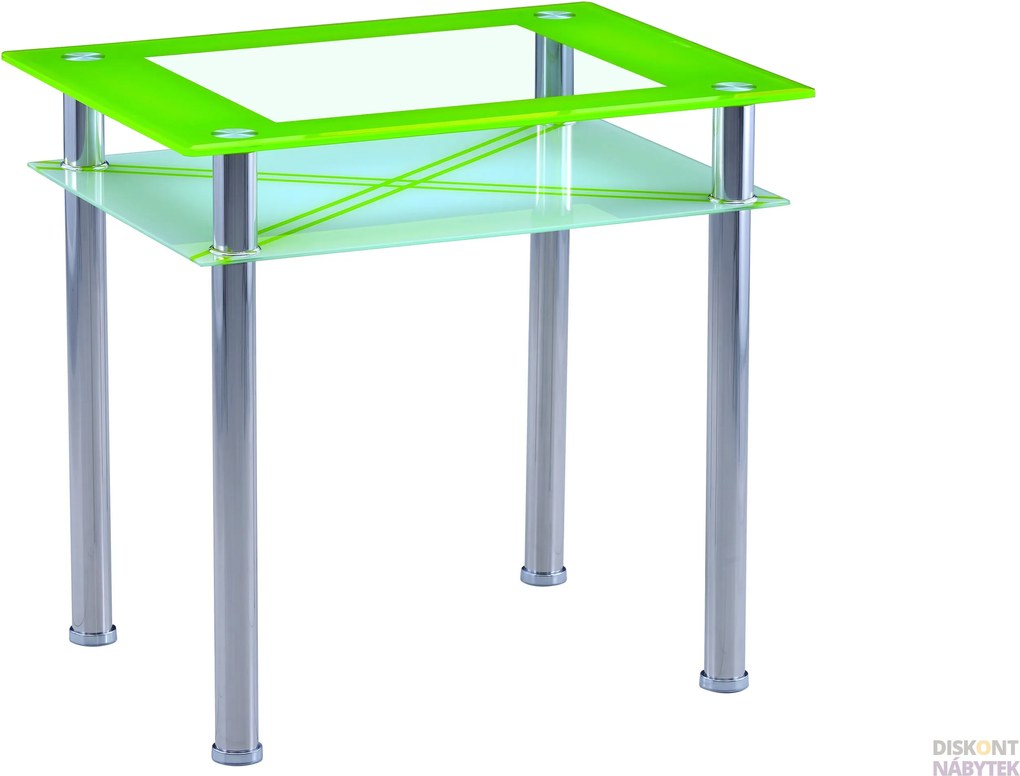 Jídelní stůl B66 60x80 zelená
