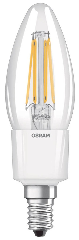 OSRAM LED svíčka E14 5,5W Classic B 2 700 K čirá