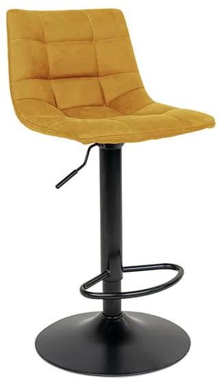 Middelfart barová židle žlutá | BIANO
