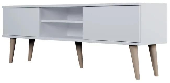 TV stolek TORONTO 160 cm bílý