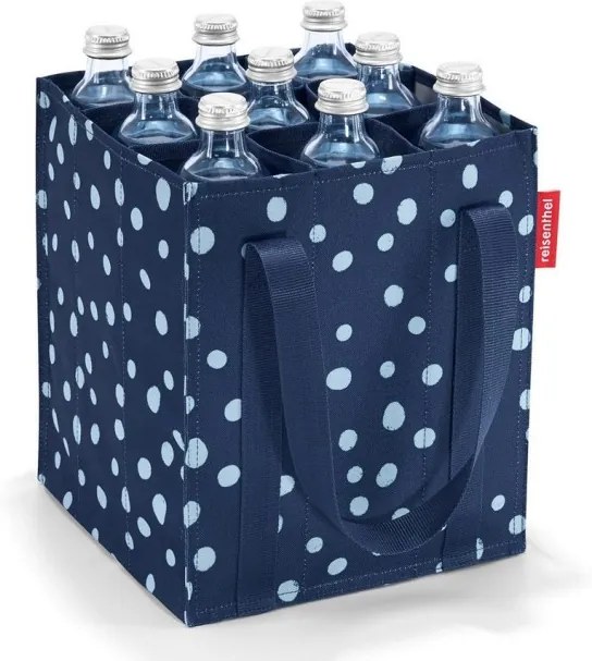 Nákupní taška na lahve Reisenthel Bottlebag Spots navy