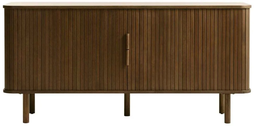 Designová komoda Parveen 160 cm kouřový dub
