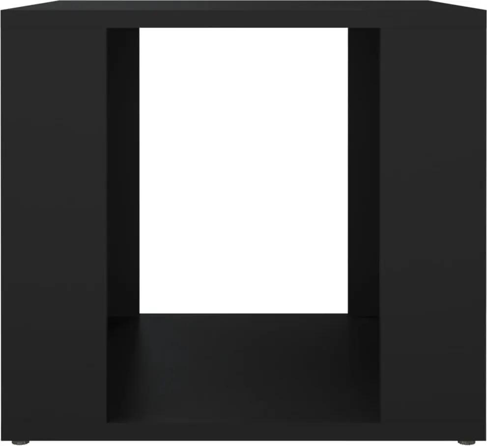 vidaXL Noční stolek 41 x 40 x 36 cm kompozitní dřevo [816545] Barva: Černá