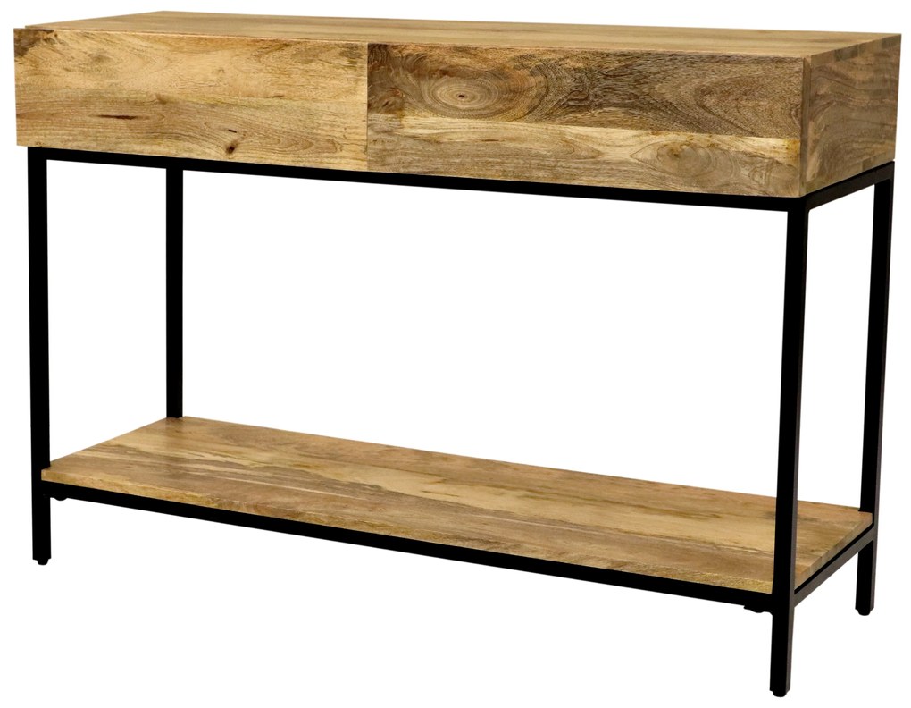 furniture-nabytek.cz - Dřevěný toaletní stolek 110x76x35 z masivu mango
