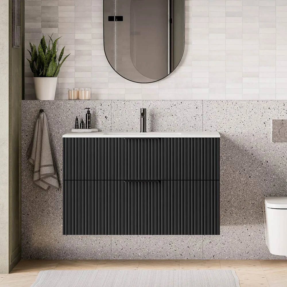 Duravit umyvadlo s umyvadlovou skříňkou TIM 100 cm