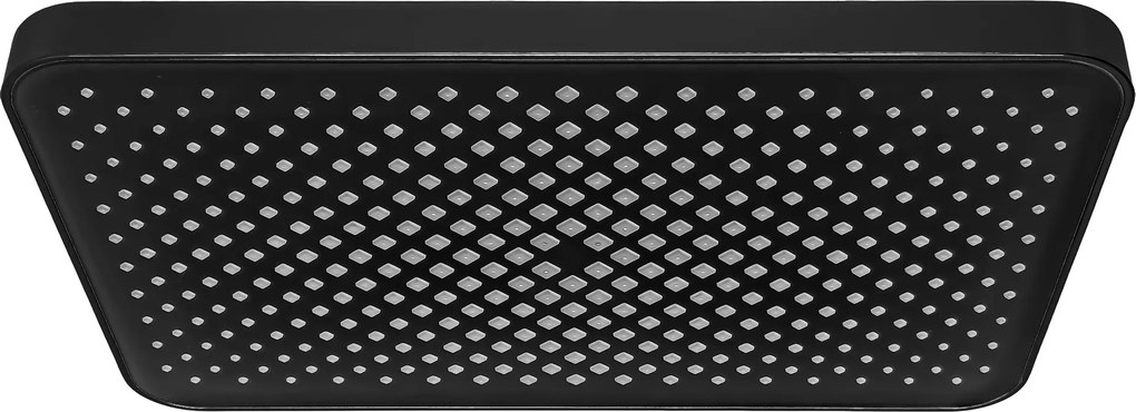 Rea Rea, obdélníková dešťová sprcha 380x210 mm, JS-032, černá matná, REA-P0393