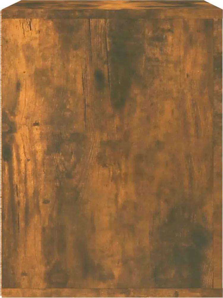 vidaXL Nástěnný noční stolek 50x36x47 cm [816861] Barva: Betonová šedá