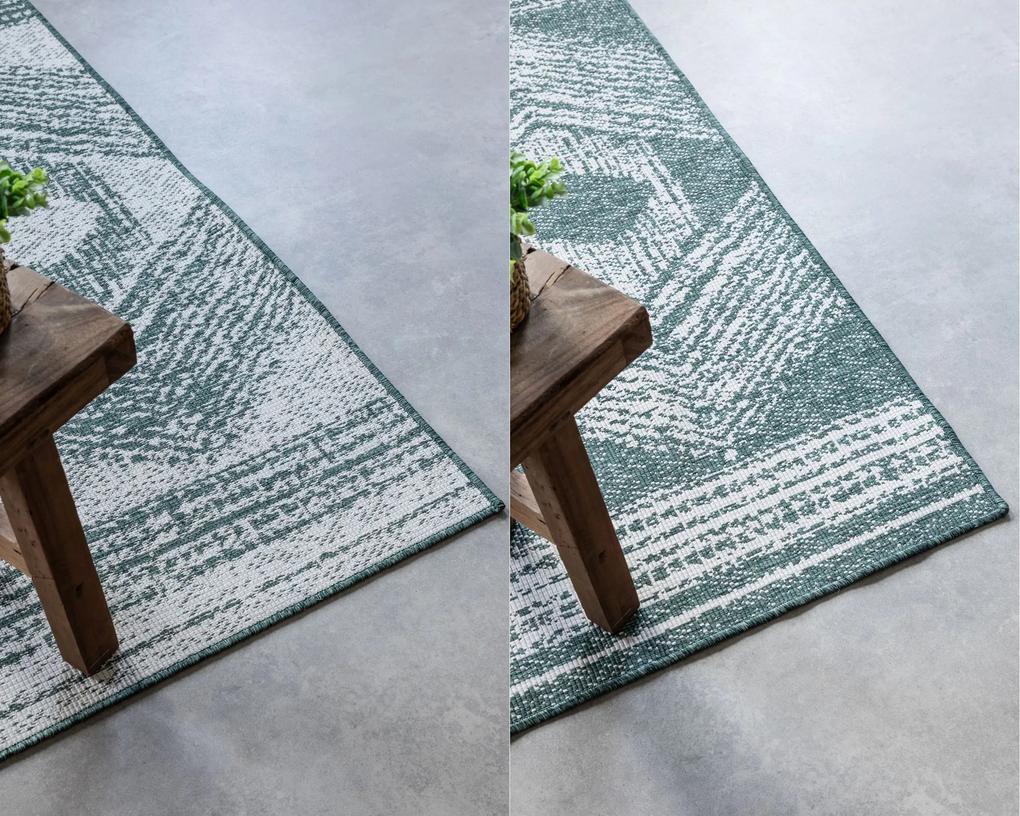 ELLE Decoration koberce Kusový koberec Gemini 106010 Green z kolekce Elle – na ven i na doma - 120x170 cm