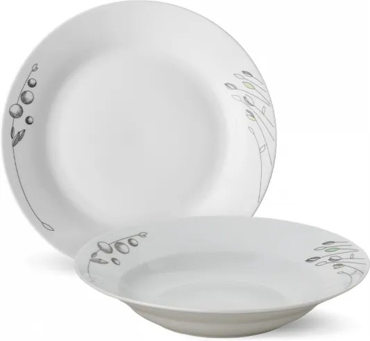 Lunasol - Porcelánový set Wild Leaf 12 ks (453052)