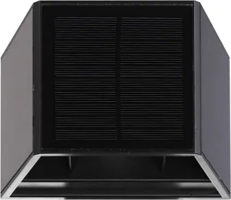 Brilagi - LED Solární nástěnné svítidlo SOLAR CUBE LED/2W/3,2V 1300 mAh IP54