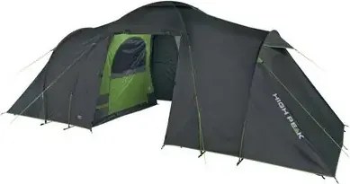 High Peak Como 4.0 tmavě zelená / Stan pro 4 osoby / 450 cm x 230 cm x