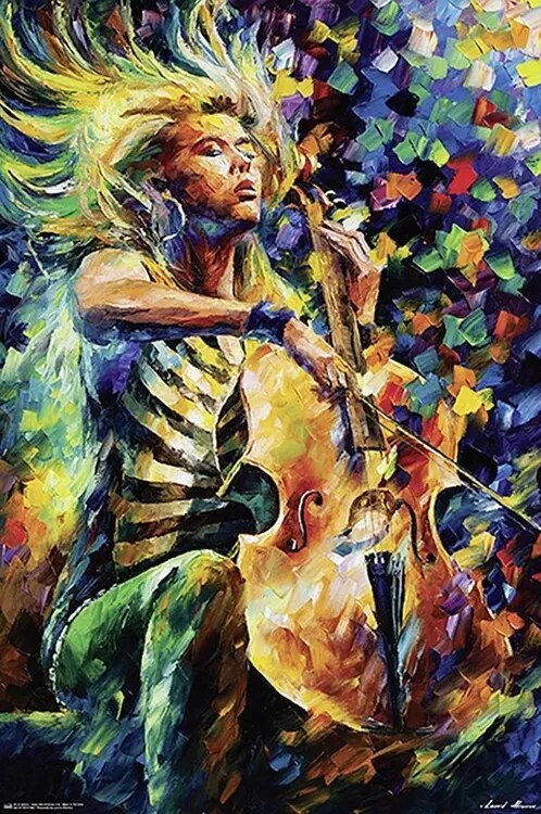 Plakát, Obraz - Leonid Afremov - Rhapsody, (61 x 91.5 cm)