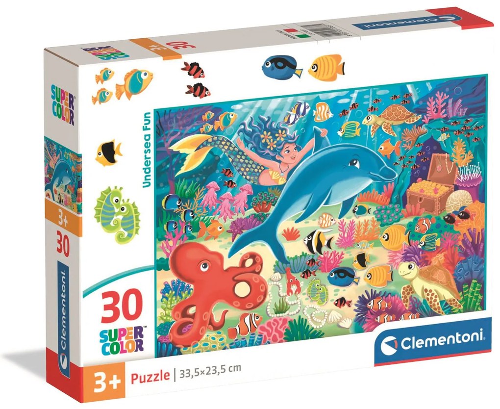 Clementoni - Puzzle 30 Podmořská zábava