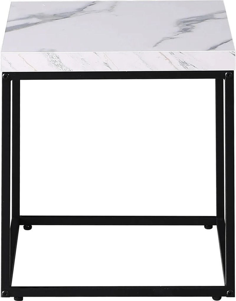 Autronic Konferenční stolek CT-V2004 40x40 cm Odstín: Staré dřevo