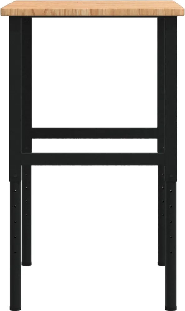 Pracovní stůl světle hnědý 100x60x(71,5–98) cm dub obdélníkový 3309680