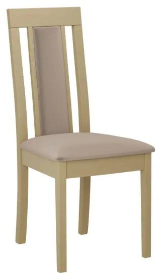 Čalouněná jídelní židle Heven XI, Barva dřeva: bílá, Potah: Hygge D20