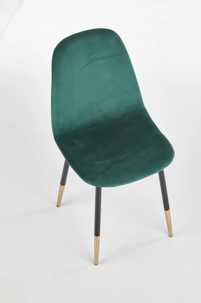 Designová židle Suzzie tmavě zelená