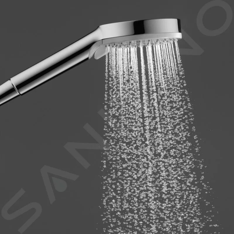 Hansgrohe Vernis Shape - Sprchový systém 230 1jet EcoSmart s termostatem, černá matná, HAN-26097670